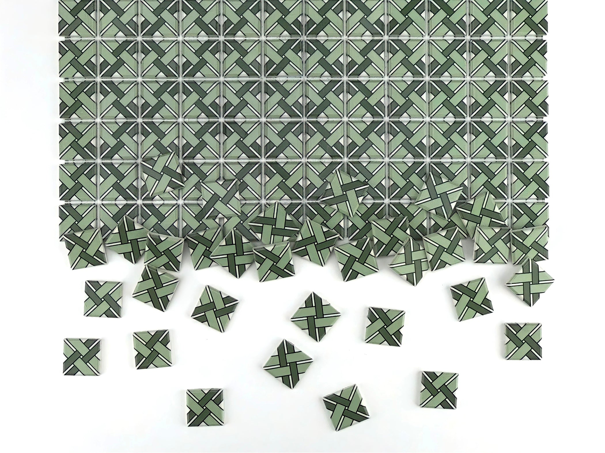 Dollhouse Tile Flooring - Small Square Tiles for Realistic Miniature F ...