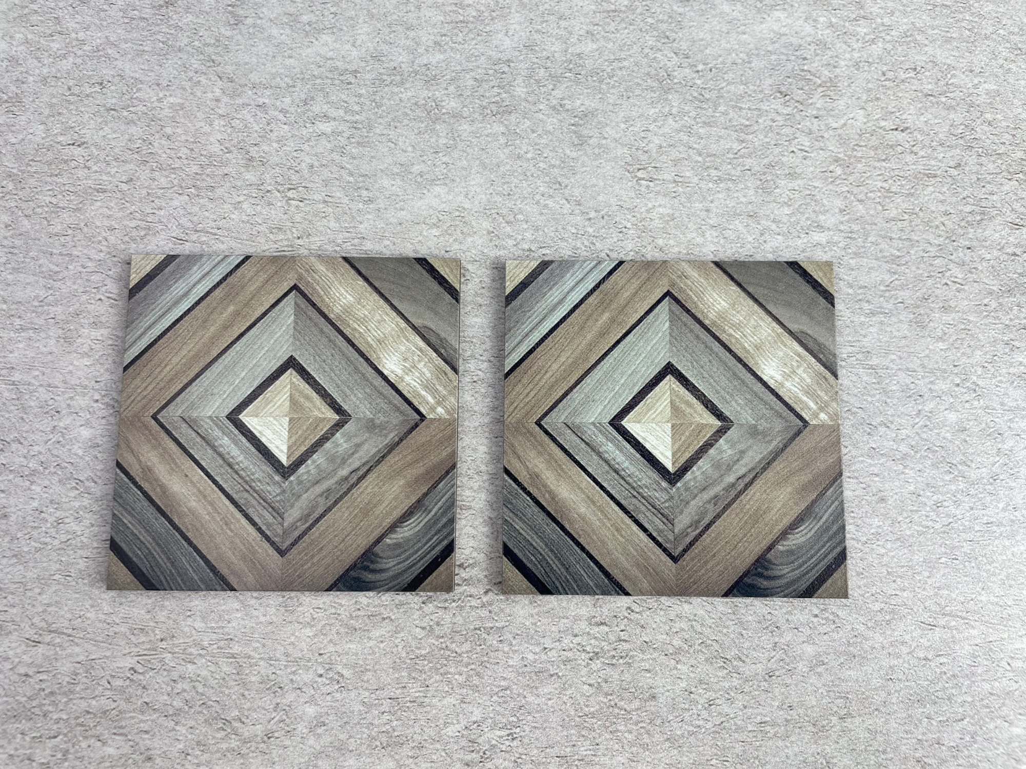 1:12 Scale Miniature Parquet Floor Tiles - Dollhouse Flooring and Acce ...
